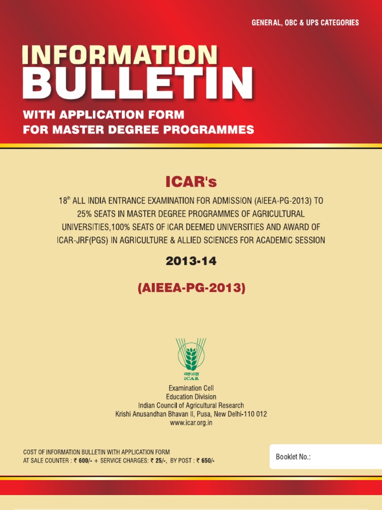 PG Bulletin | PDF | Business | Social Science