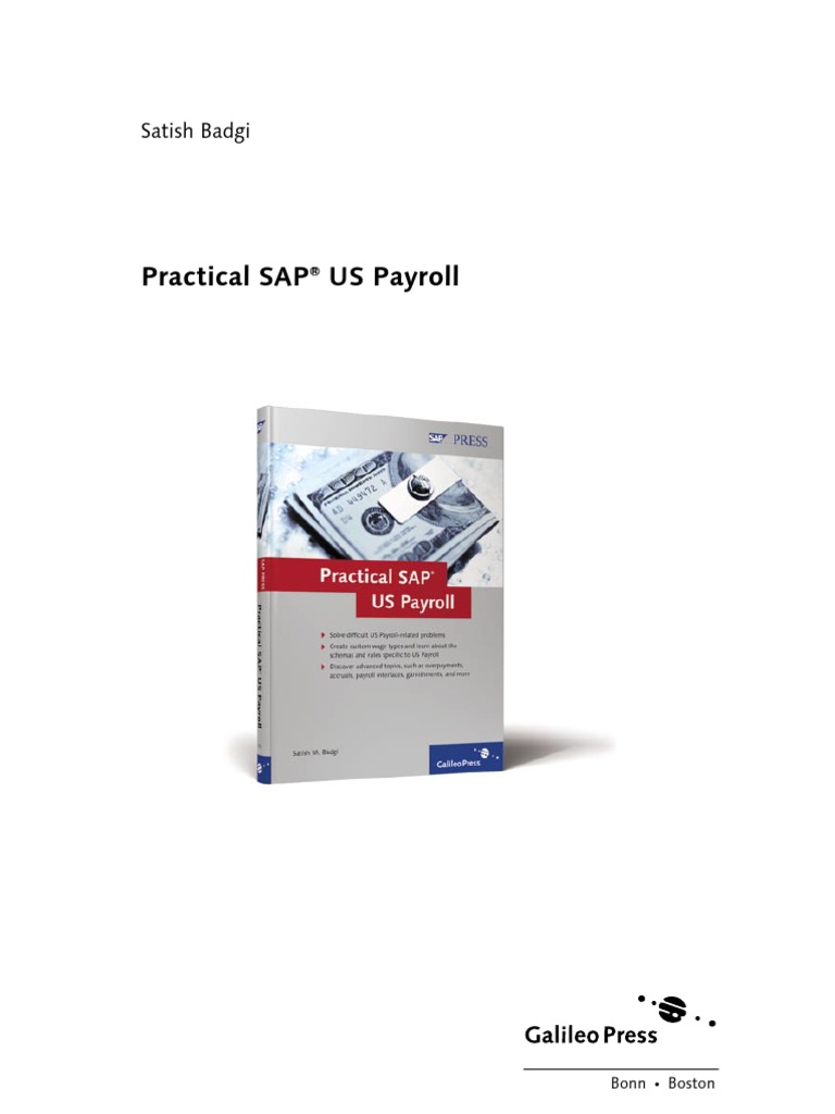 Practical Sap Us Payroll Pdf Garnishment Payroll