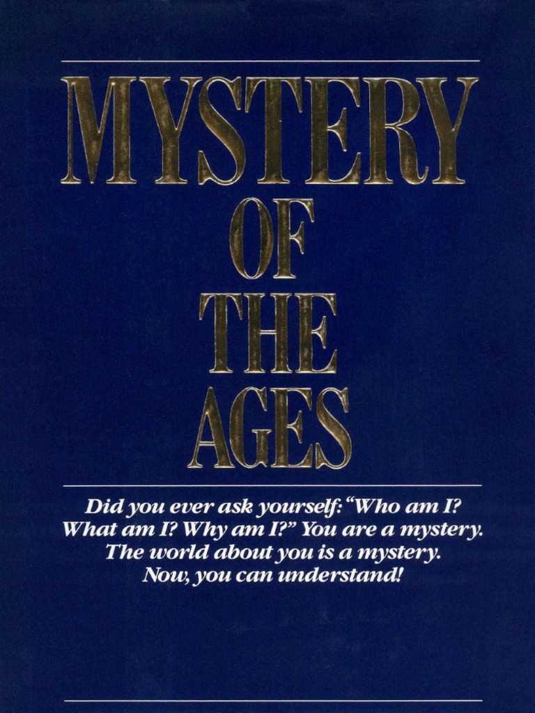1985 Mystery of The Ages | PDF