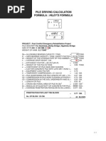 Hiley Formula Explanation | PDF | Geotechnical Engineering | Deep ...