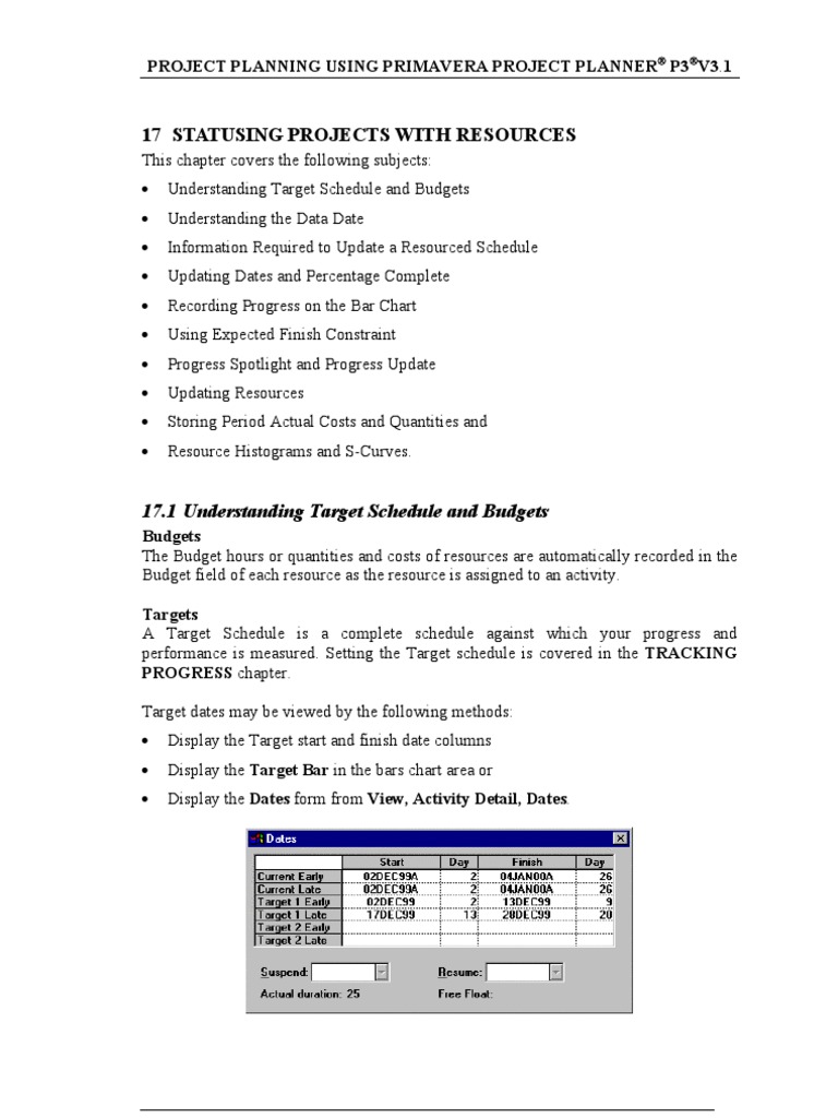 30planning Using Primavera Project Planner P3 | PDF | Computing ...