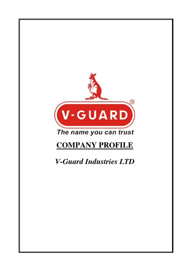 V-Guard - Company Profile | Water Heating | Automation