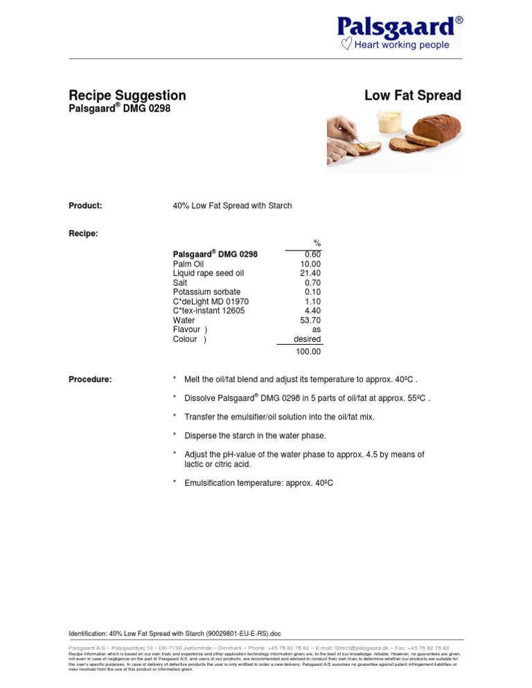 Palsgaard® DMG 0298 | PDF
