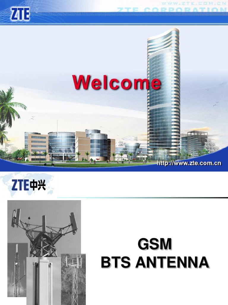 02) GSM-BTS Antenna System | PDF | Antenna (Radio) | Broadcasting