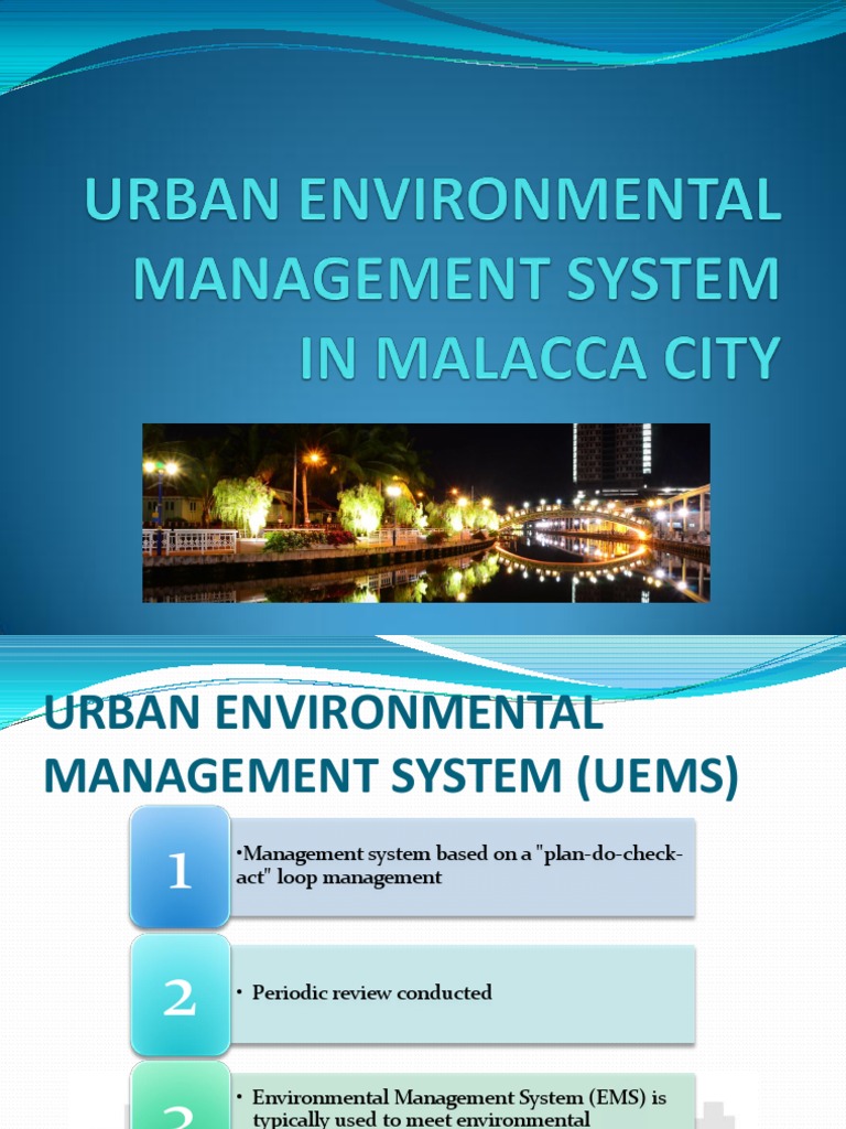 Urban Environmental Management System 1 | PDF | Environmental ...