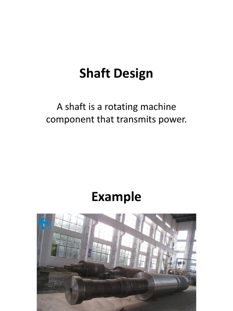 Shaft Design | PDF | Gear | Stress (Mechanics)