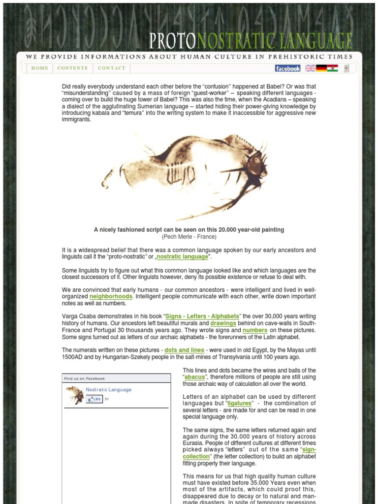 Csaba Varga - The Nostratic Language - 01 The Nostratic Language ...