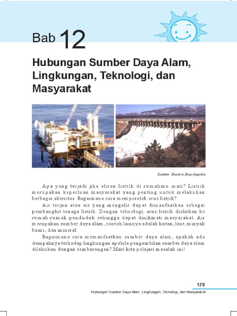 Hubungan Sumber Daya Alam, Lingkungan, Teknologi Dan Masyarakat | PDF