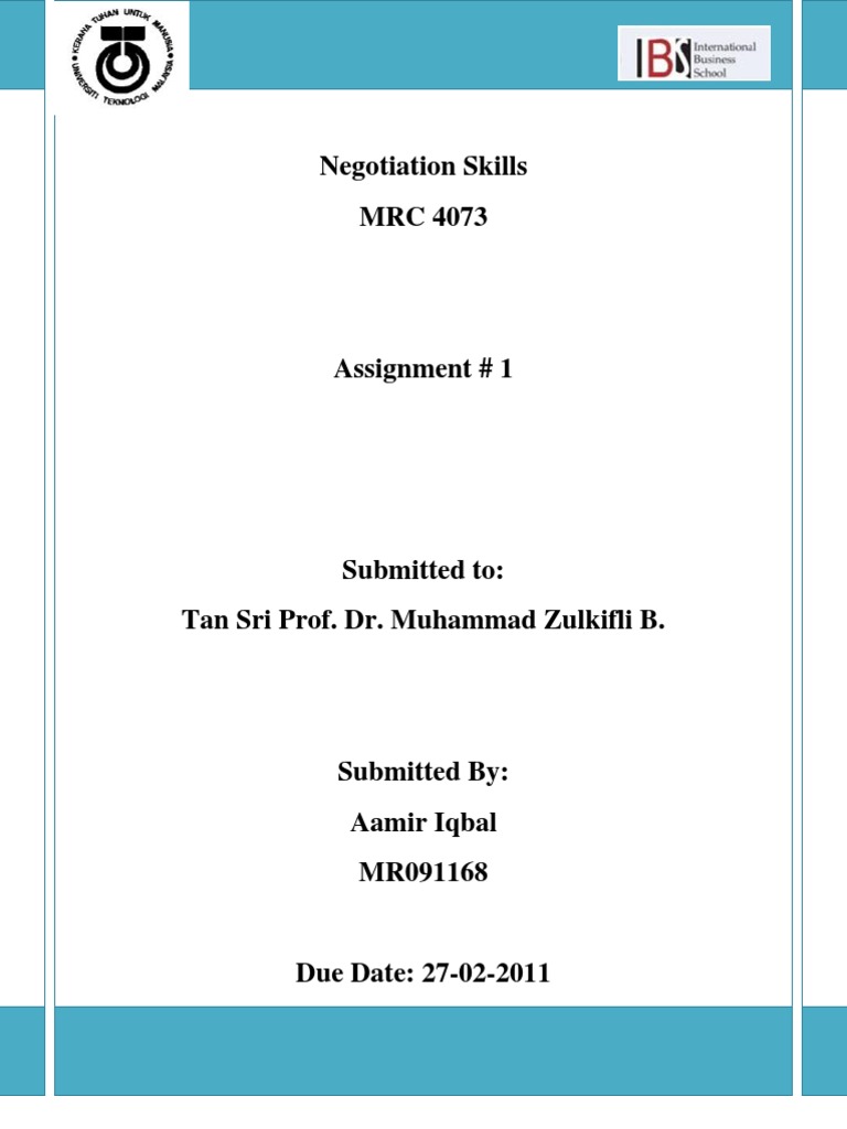 Negotiation Skills Types | PDF | Bargaining | Negotiation