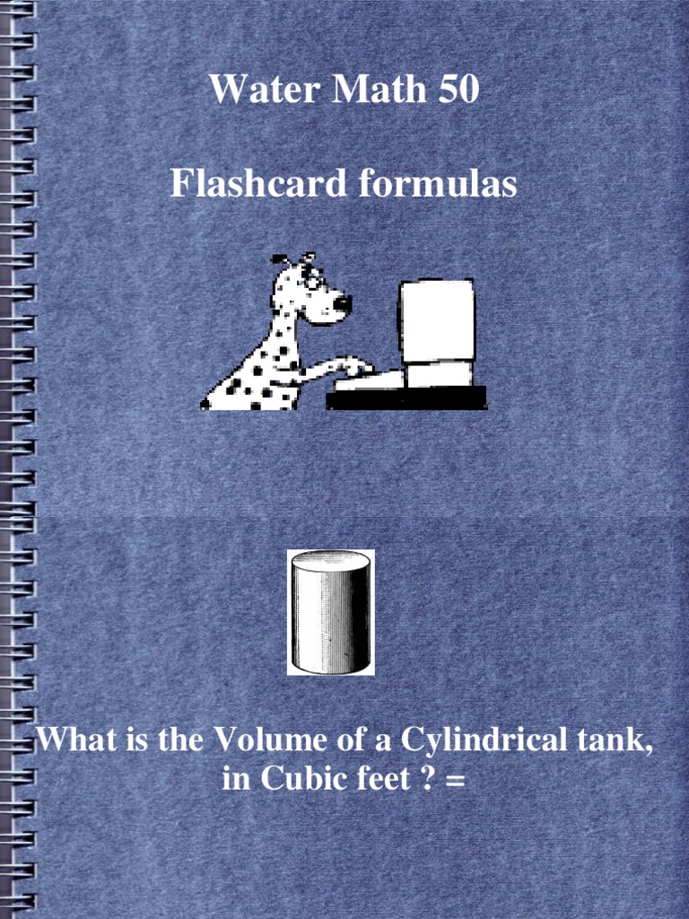 Math Flashcards | PDF | Gallon | Area