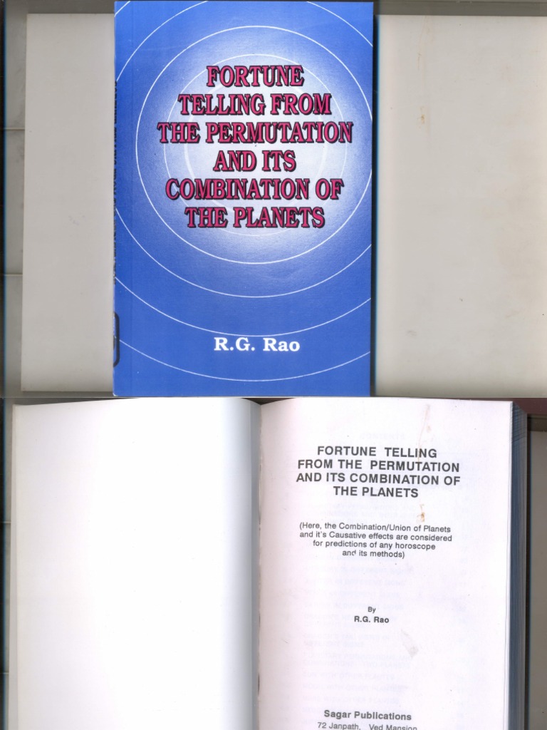 Fortune Telling From The Permutation and Its Combination of | PDF