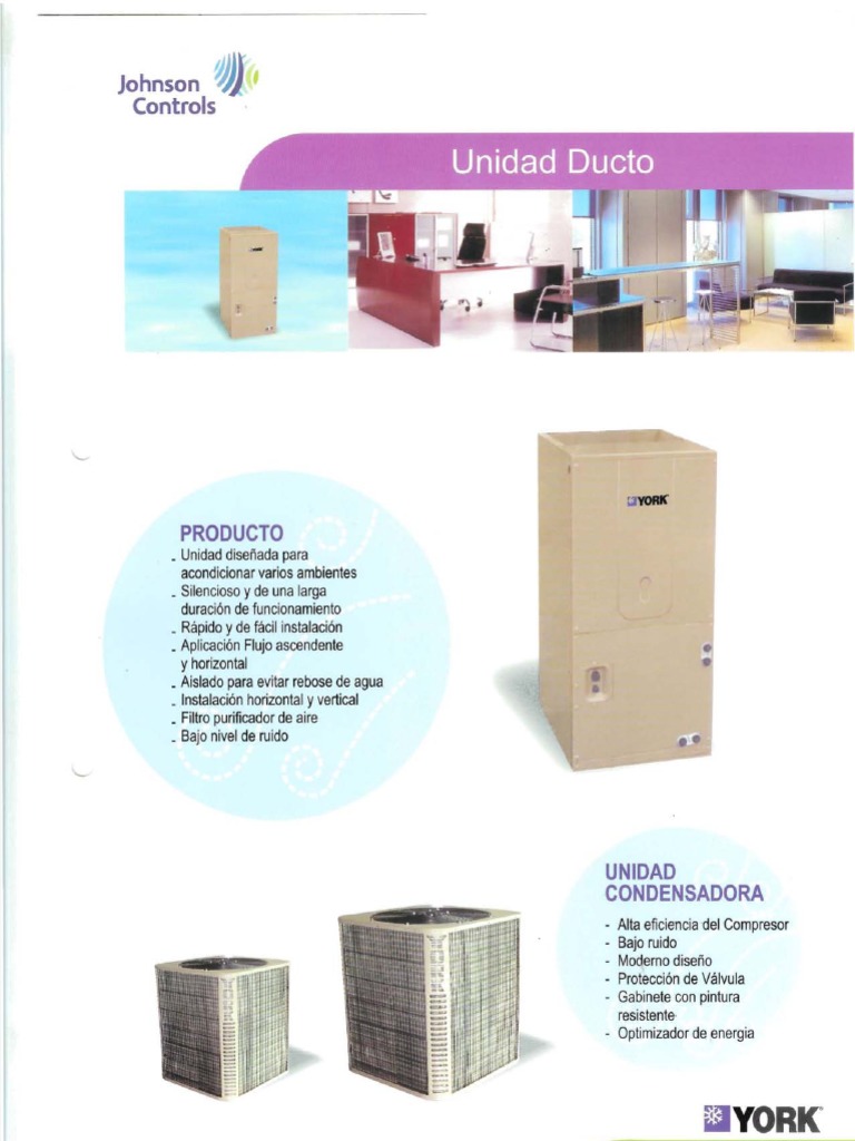 Unidad Condensadora York Eficiente | PDF | Química | Naturaleza