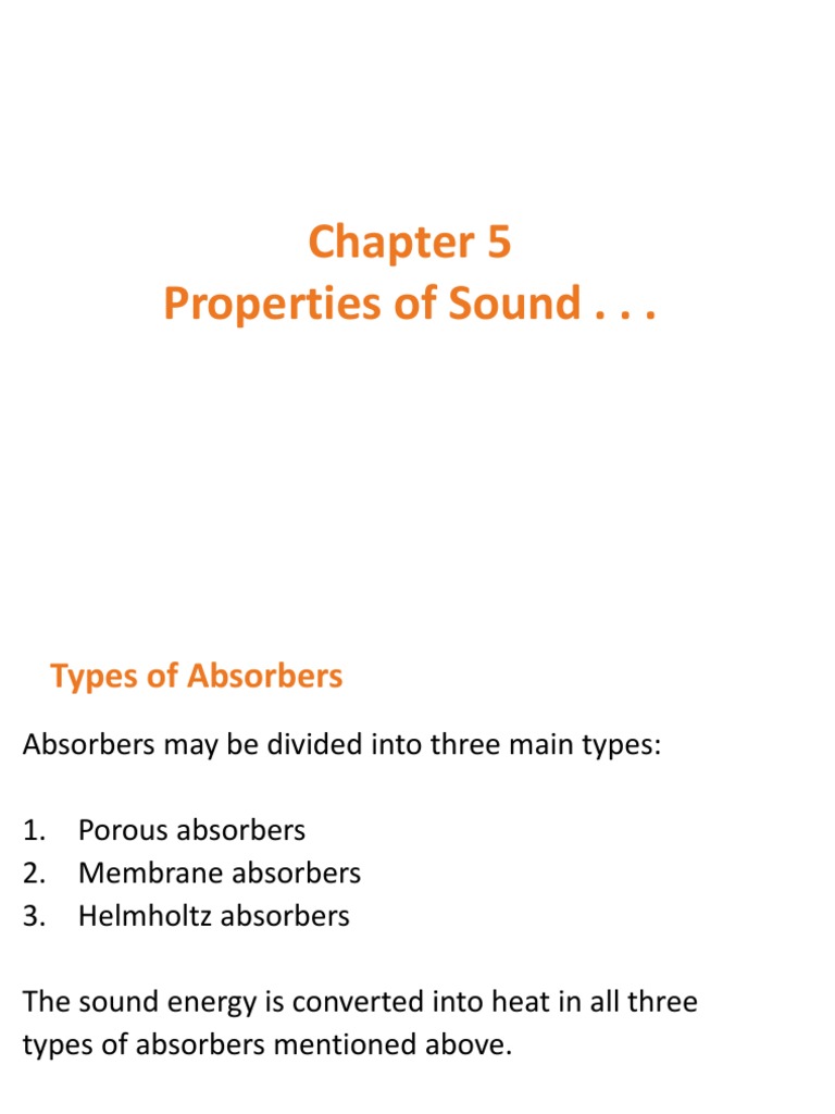 Engineering Acoustics Lecture 8 | PDF | Resonance | Sound