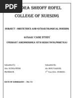 Obg Case Presentation | PDF | Wellness