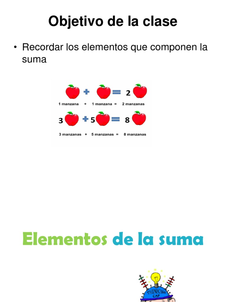 Partes de La Suma | PDF