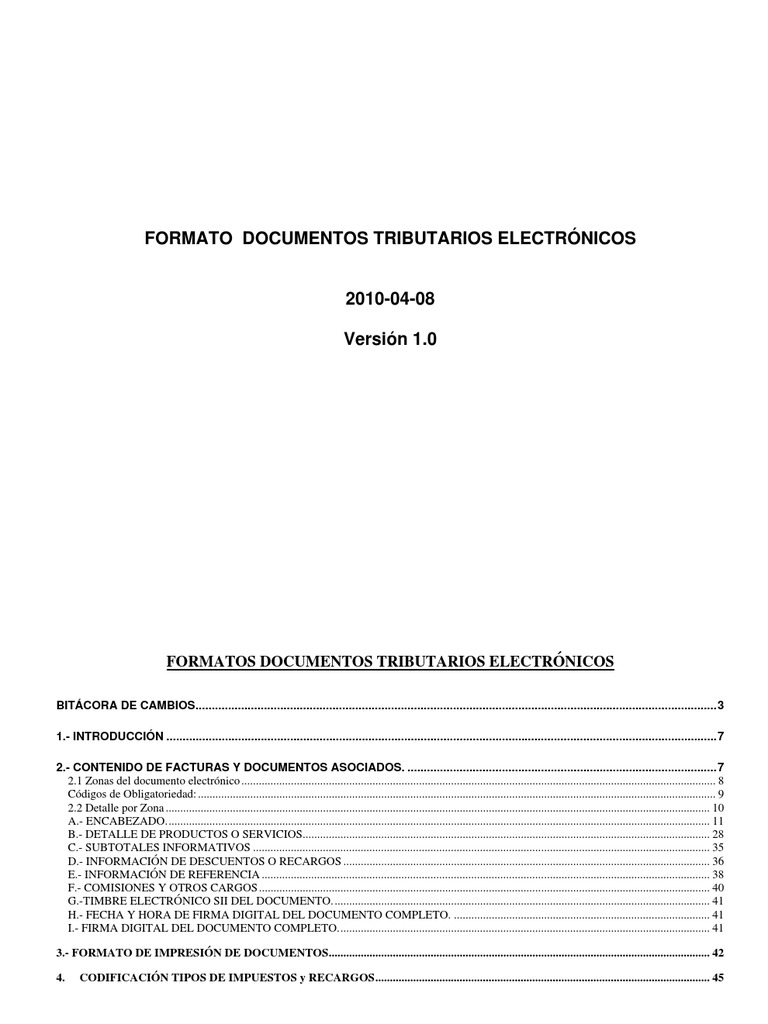 Formato Dte | PDF
