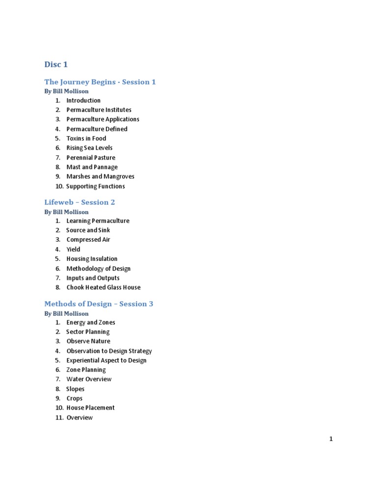 PDC Permaculture Booklet | PDF | Permaculture | Soil