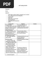CBG Monitoring: Nursing Procedures Guide | PDF | Blood Sugar | Hypoglycemia