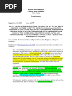 RA 9516 - Firearms Law | PDF | Double Jeopardy | Decree