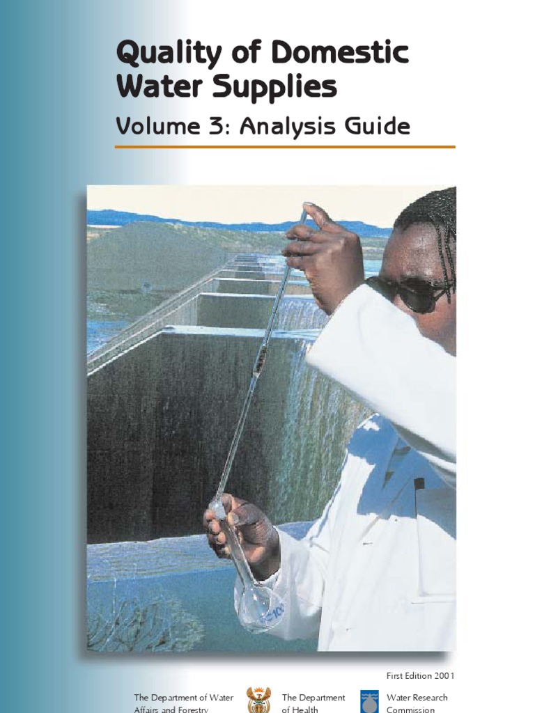 About Water Analysis | PDF | Water Quality | Chlorine