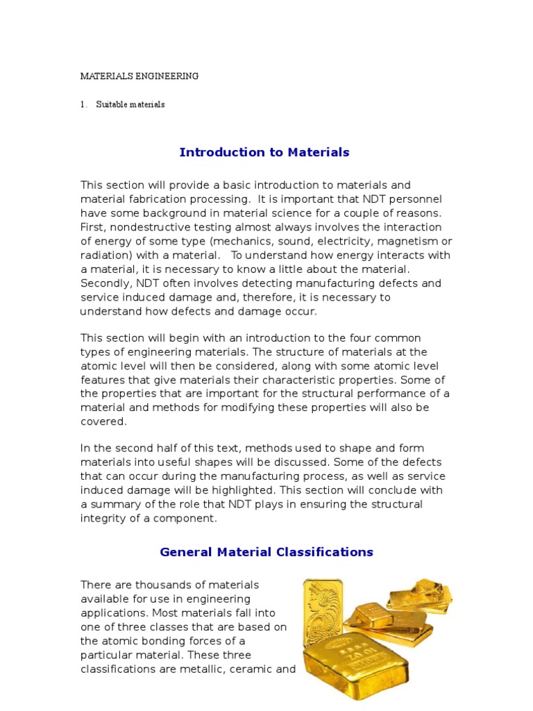 Materials Engineering | PDF | Composite Material | Polymers