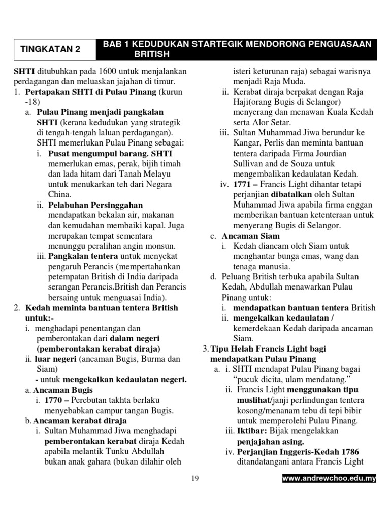 Nota Geografi Tingkatan 2 | PDF