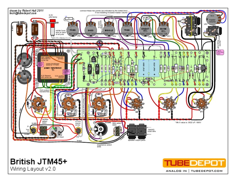 Jtm45plus Wiring Diagram | PDF | Electronic Engineering | Electrical ...