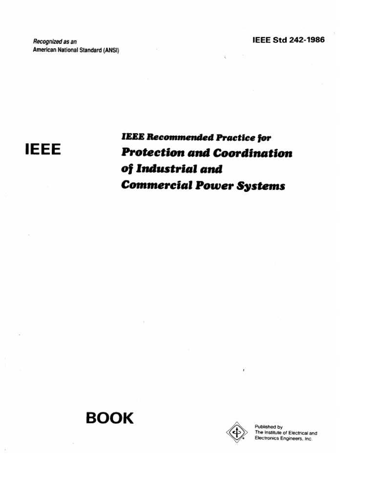 IEEE - Protection and Coordination of Industrial and Commercial Power ...