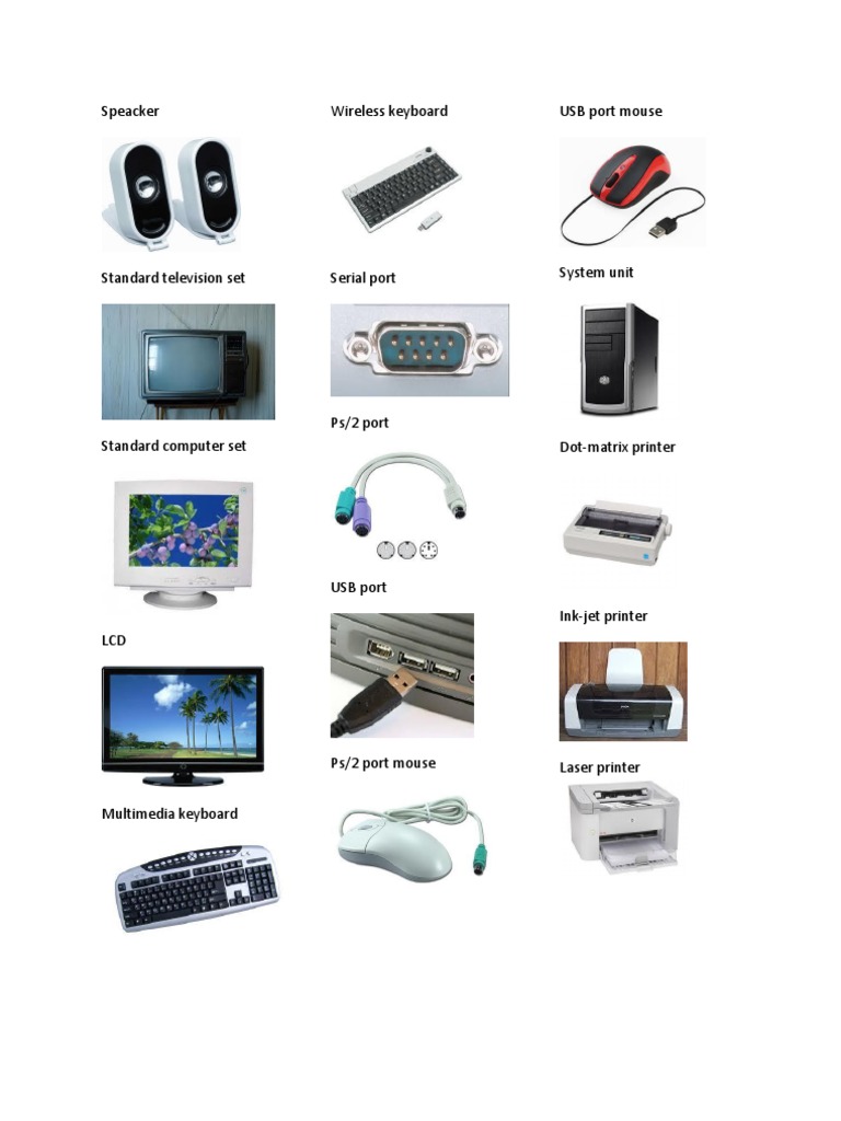 Speacker Wireless Keyboard USB Port Mouse | PDF | Computers