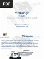 Partes y tipos de reloj comparador | PDF