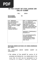 Marriage Divorce Legal Notice Format | PDF | Marriage | Divorce