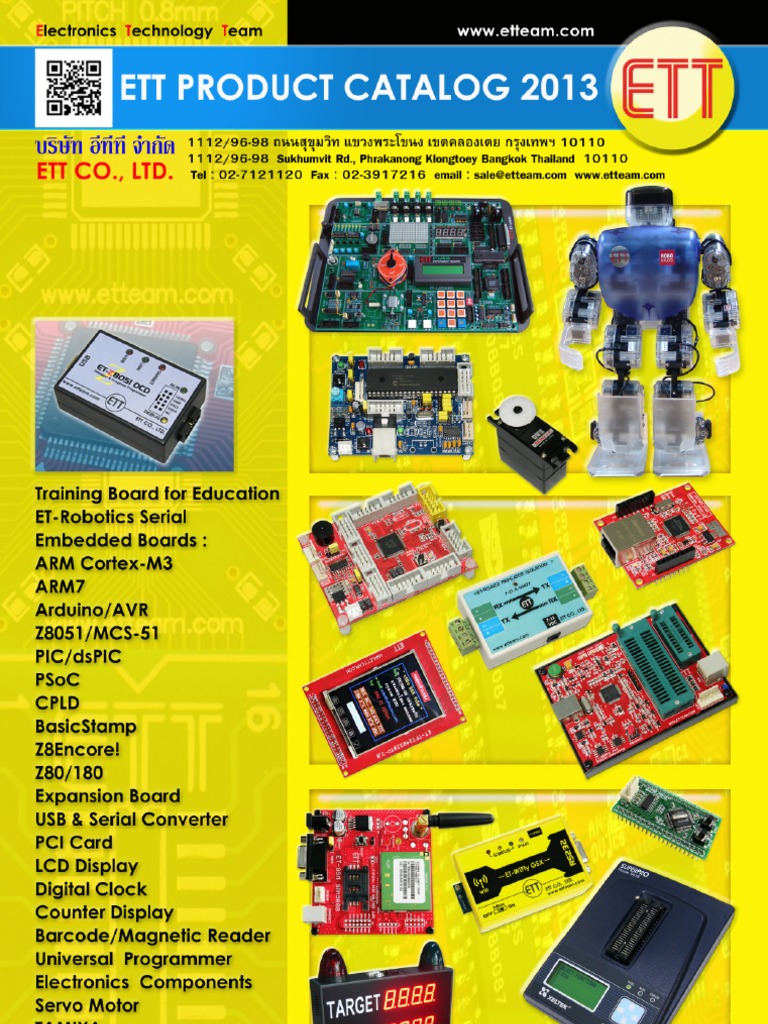 Ett Catalog 2013 English | PDF | Pic Microcontroller | Microcontroller