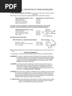 Acceptable Weld Profiles Overview | PDF | Welding | Construction