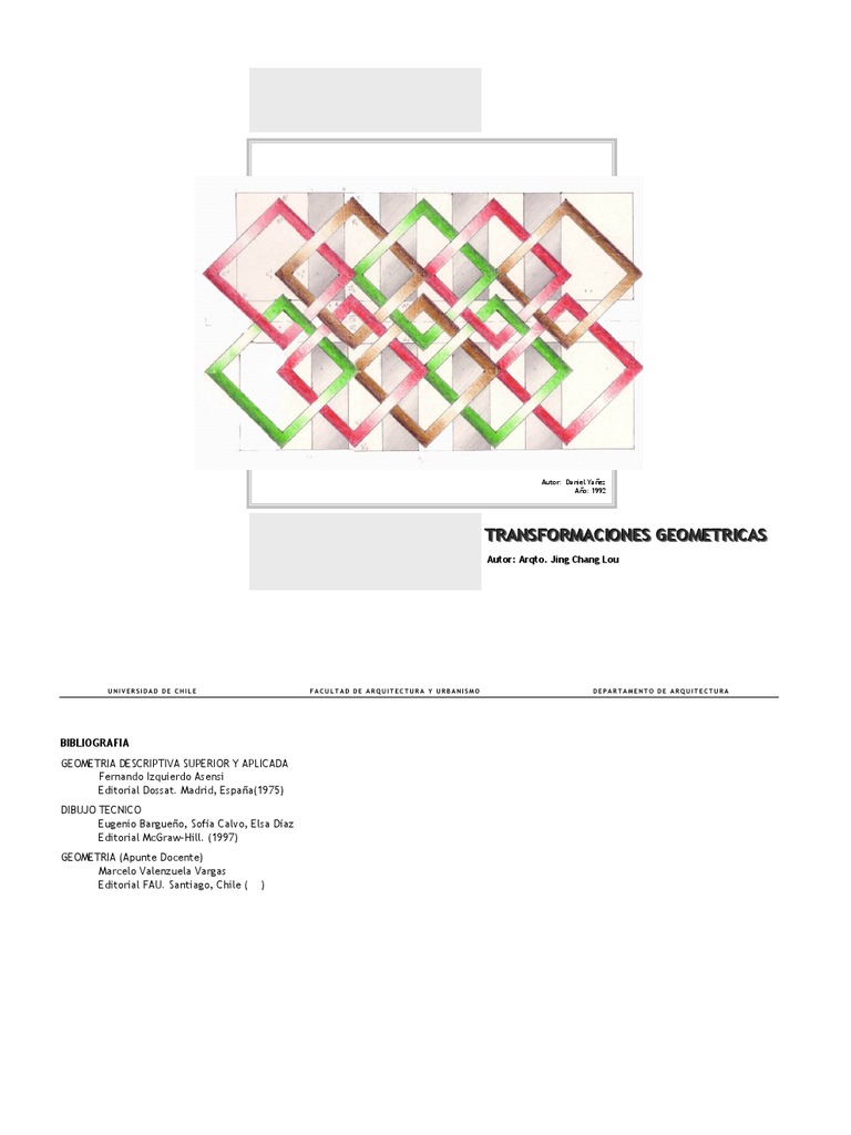 Transformaciones Geometricas | PDF | Rotación | Triángulo