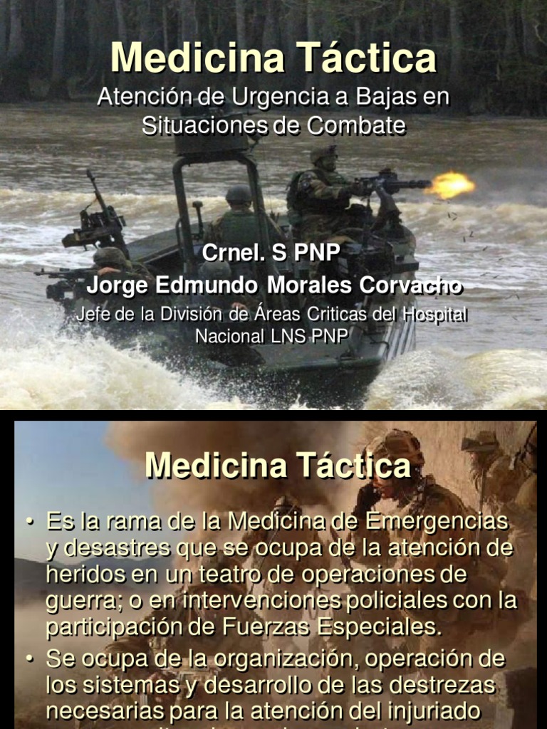 Medicina Tactica | PDF | Lesión | Cirugía