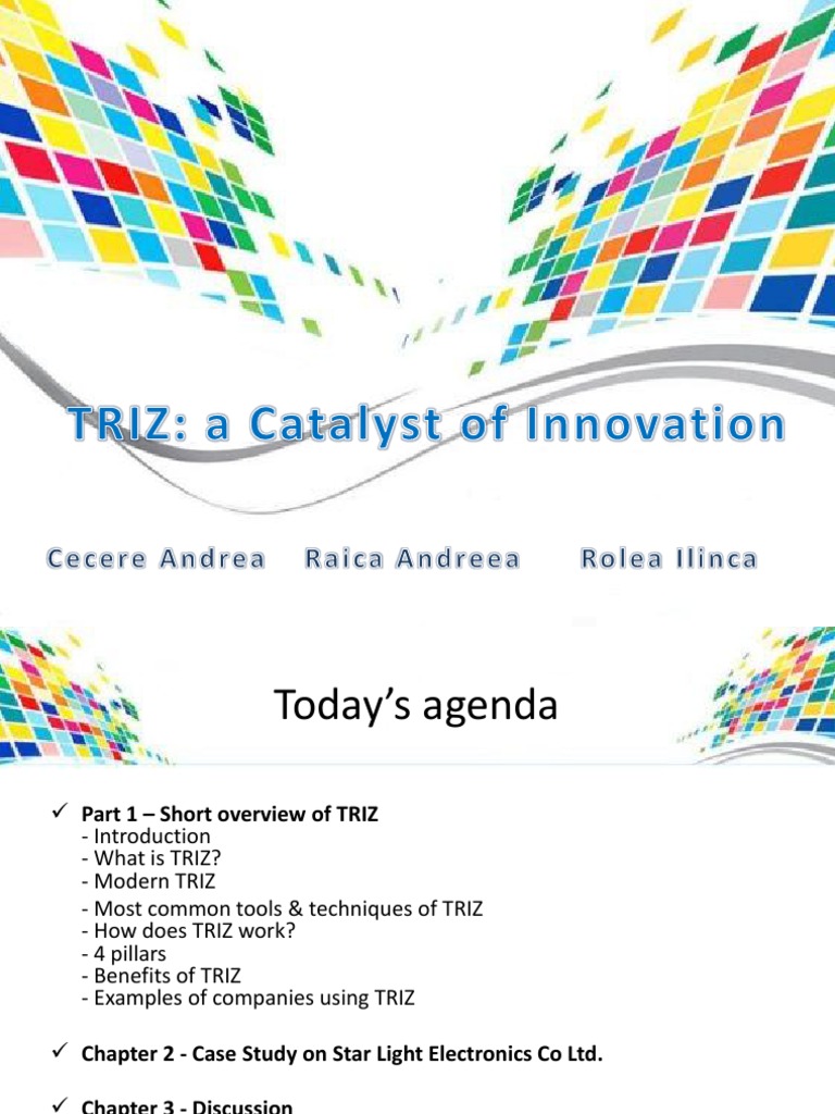 TRIZ | PDF | Cognition | Cognitive Science