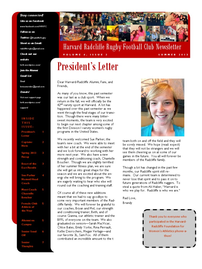 Summer 2013 Newsletter | PDF | United States Naval Academy | Harvard ...