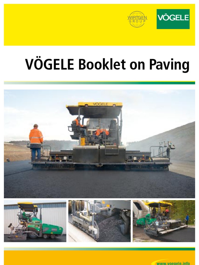 Booklet On Paving | PDF | Road Surface | Asphalt