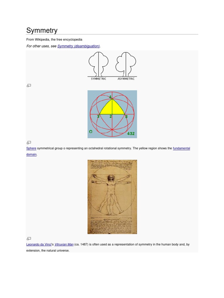 Symmetry | PDF | Symmetry | Group (Mathematics)