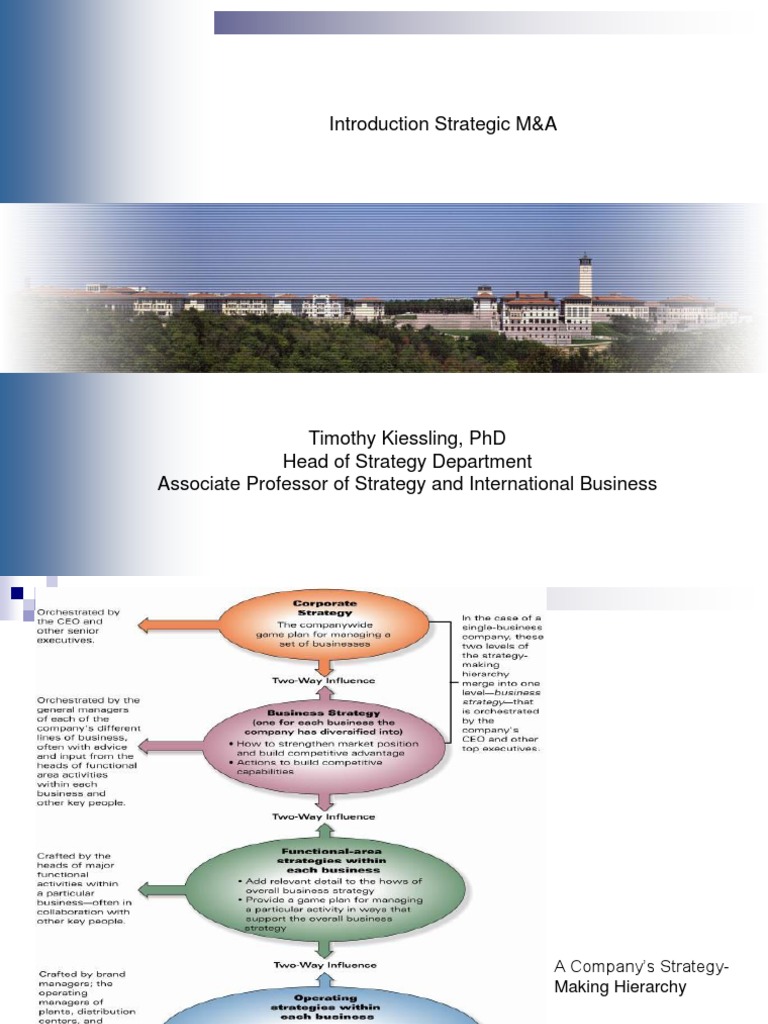 Kone Germany Strategy | PDF | Mergers And Acquisitions | Financial Markets