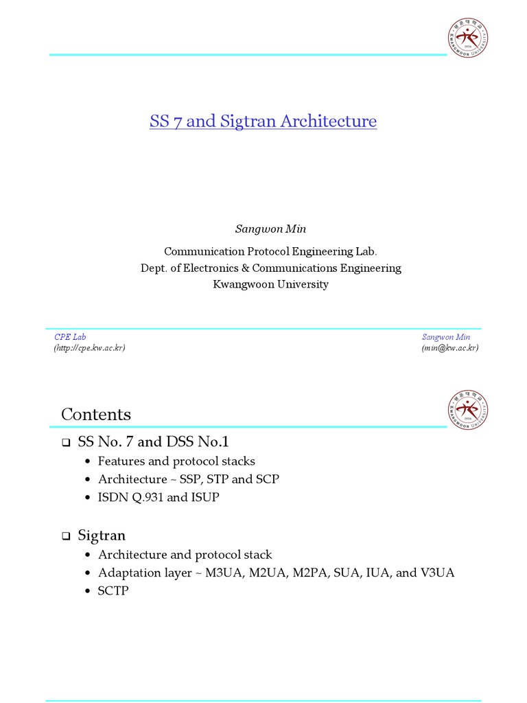 14 Sigtran | PDF
