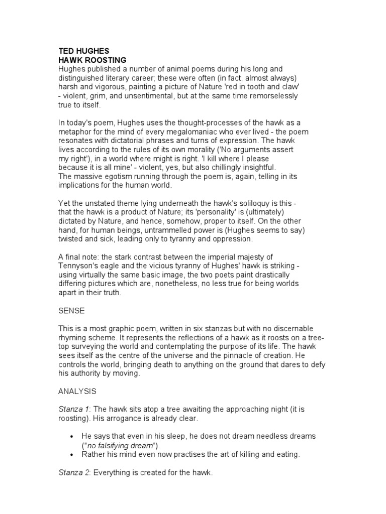 Ted Hughes | PDF | Rationalism | Poetry