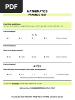 Edutest Practice Test for Year 10-3 | PDF