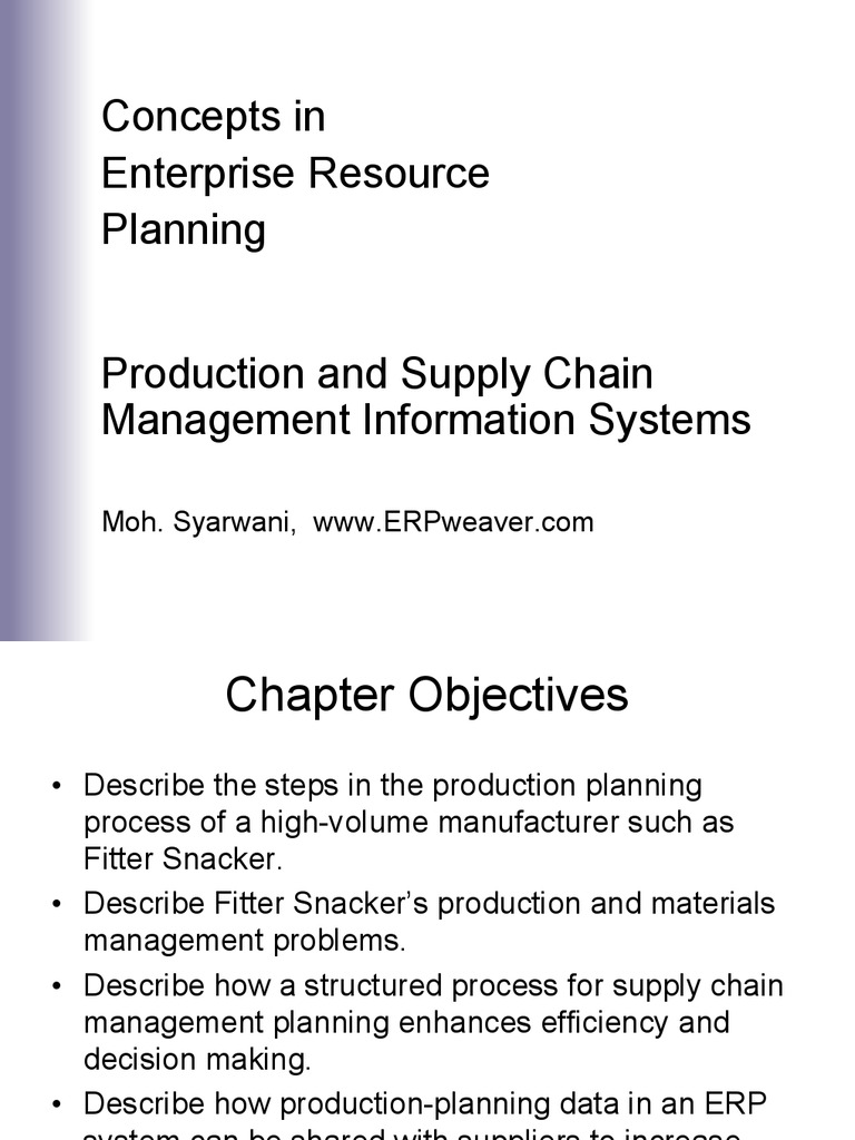 ERP-SOP-SAP | Supply Chain Management | Inventory