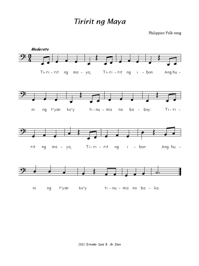 Tiririt NG Maya | PDF