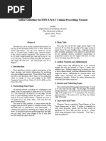 2 Double Column Research Paper Format | PDF | Times New Roman | Typefaces