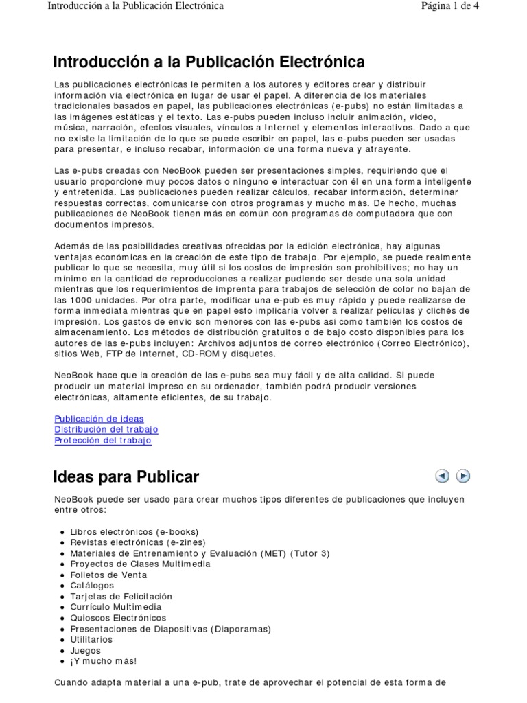 Manual Neobook 5 | PDF | Point and Click | Ventana (informática)