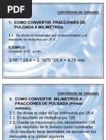 Equivalencias de Llaves de Pulgadas A Milímetros | PDF | Pulgada ...