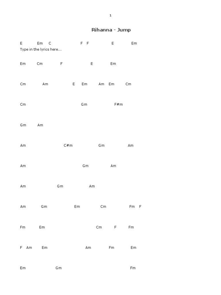 Chord Pickout Document PDF | PDF | Artes Linguísticas e Disciplina