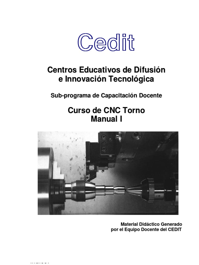 Manual Torno Cnc Muy Completo